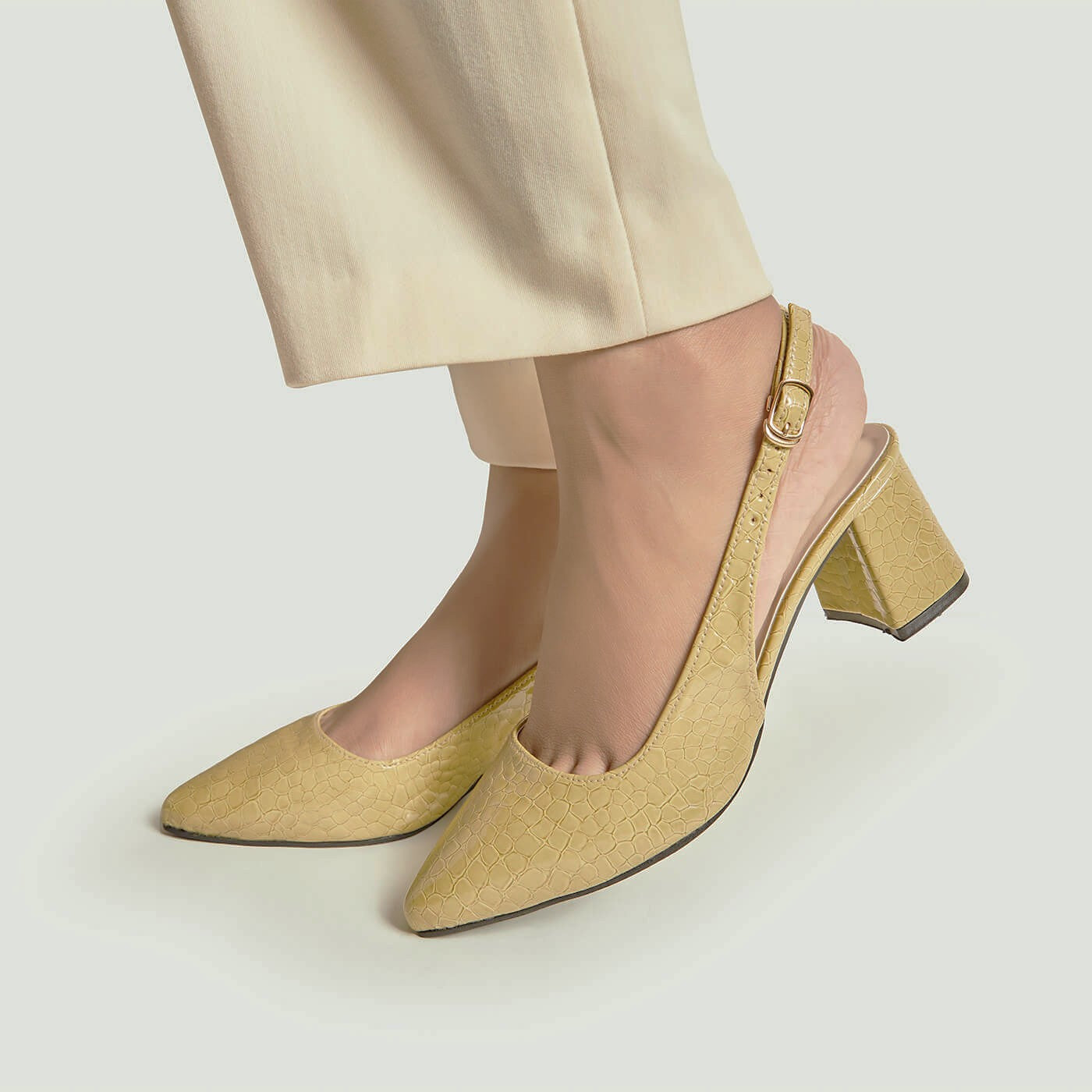 Sizzling Slingback - Green – Pastel Toes